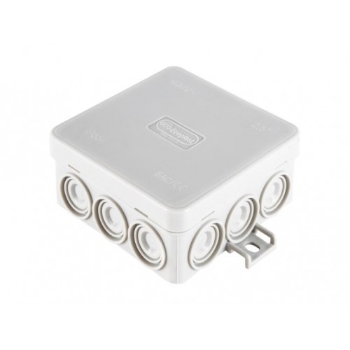 JBL085 Коробка огнестойкая E110 85х85х38мм, без галогена, 12 вых., IP55 ...